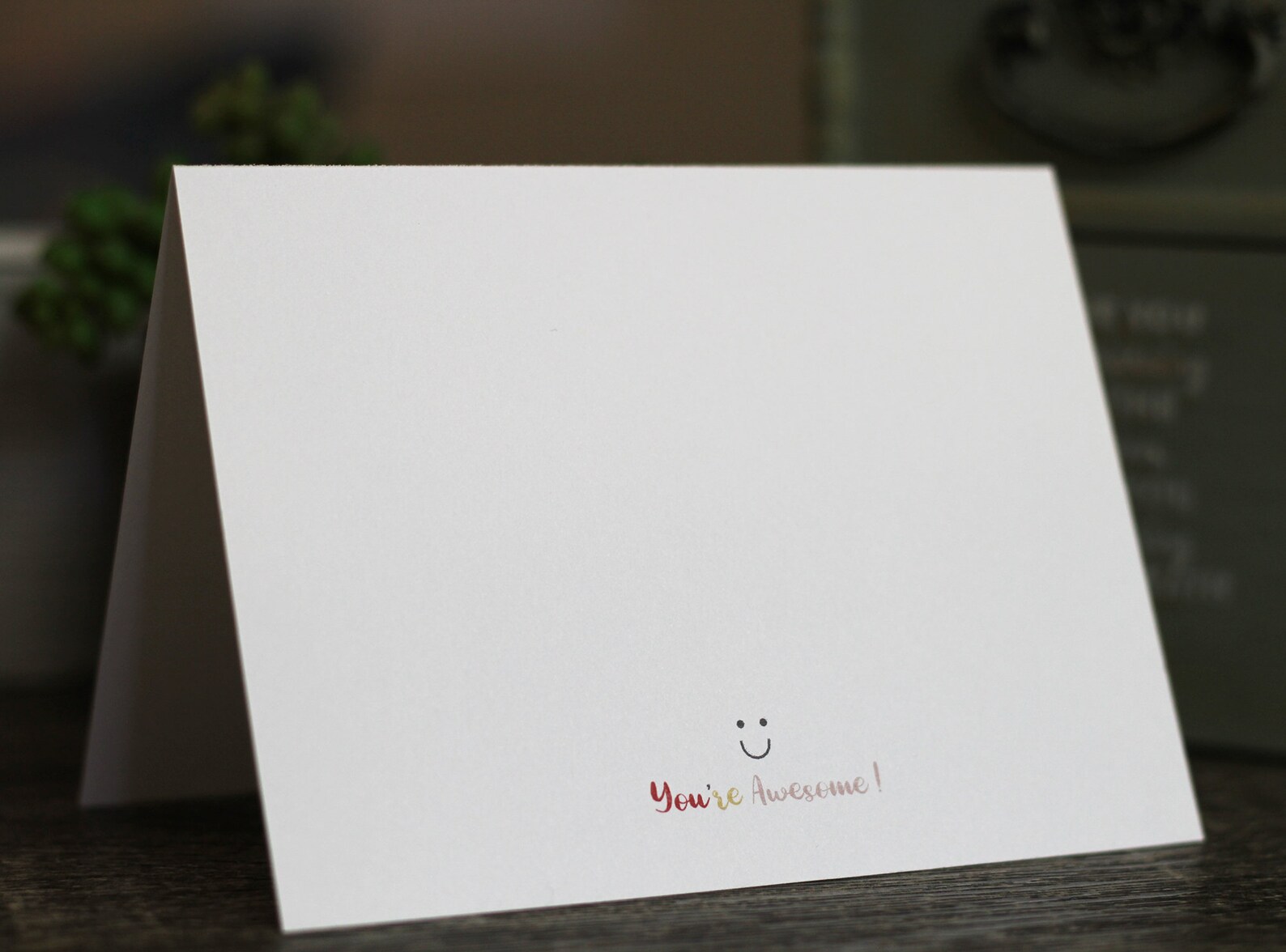 Printable Card, Editable PDF File, Thank You Card, Instant Download ...