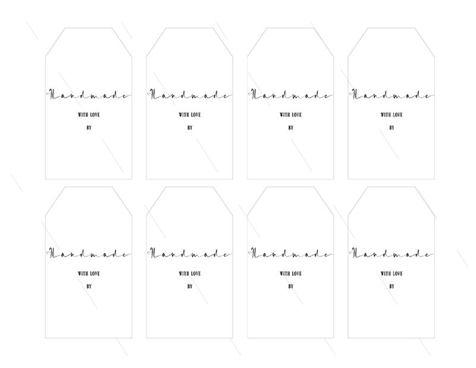 Editable Printable Gift Tags, DIY Birthday Tags (digital File) - Etsy