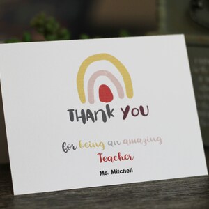 Printable Card, Editable PDF File, Thank You Card, Instant Download ...