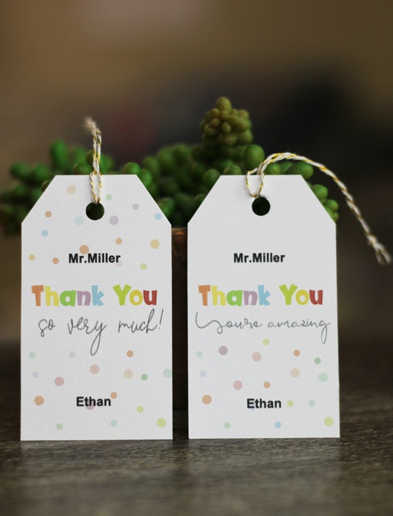 Printable Tags Editable PDF Tags Thank you Tags Wedding | Etsy