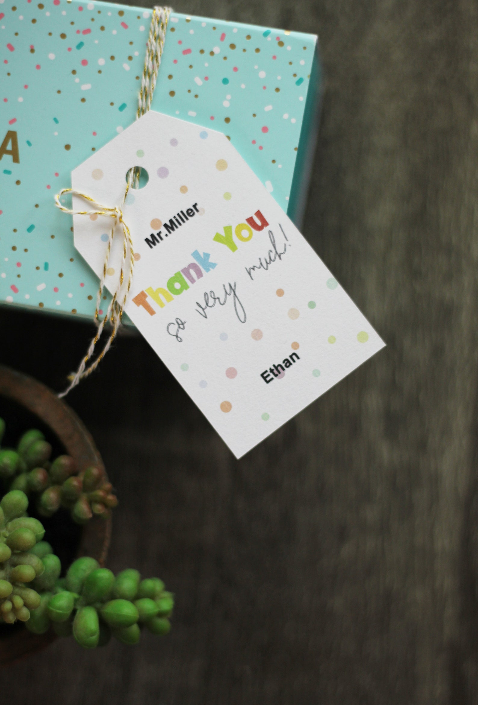 Printable Tags, Editable PDF Tags, Thank You Tags, Wedding Tags, Gift ...