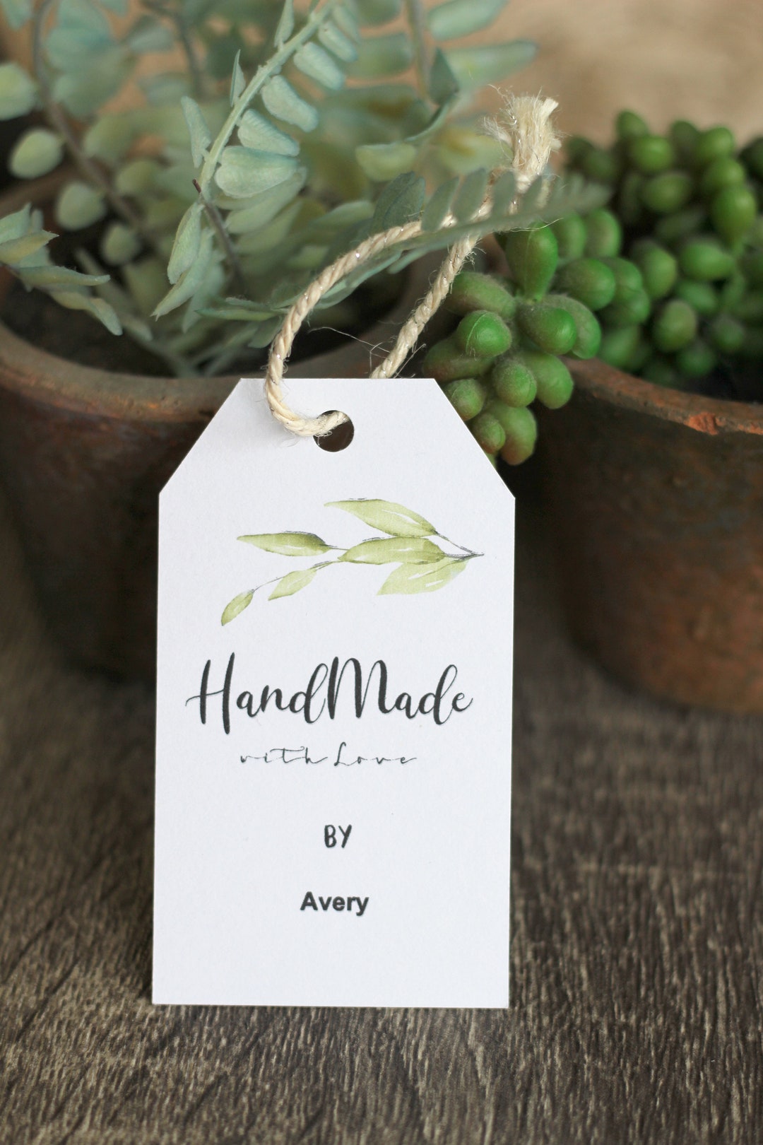 Editable Gift Tags, Printable Handmade Tags (digital Download) - Etsy