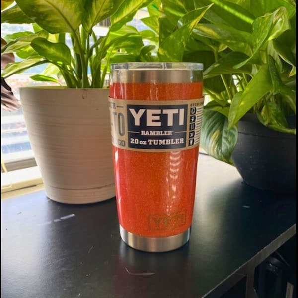 Orange Yeti - Etsy
