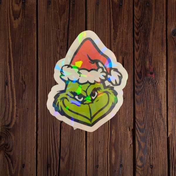 The Grinch Stickers - Etsy