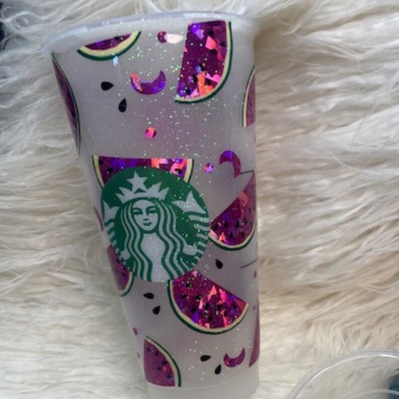 Watermelon 24 Oz Starbucks Cold Cup - Etsy