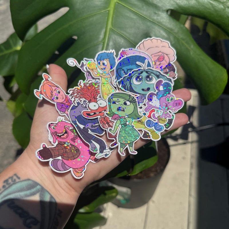 Inside Out Sticker Pack - Etsy