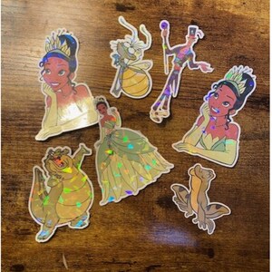Princess and the Frog Sticker Pack - Etsy