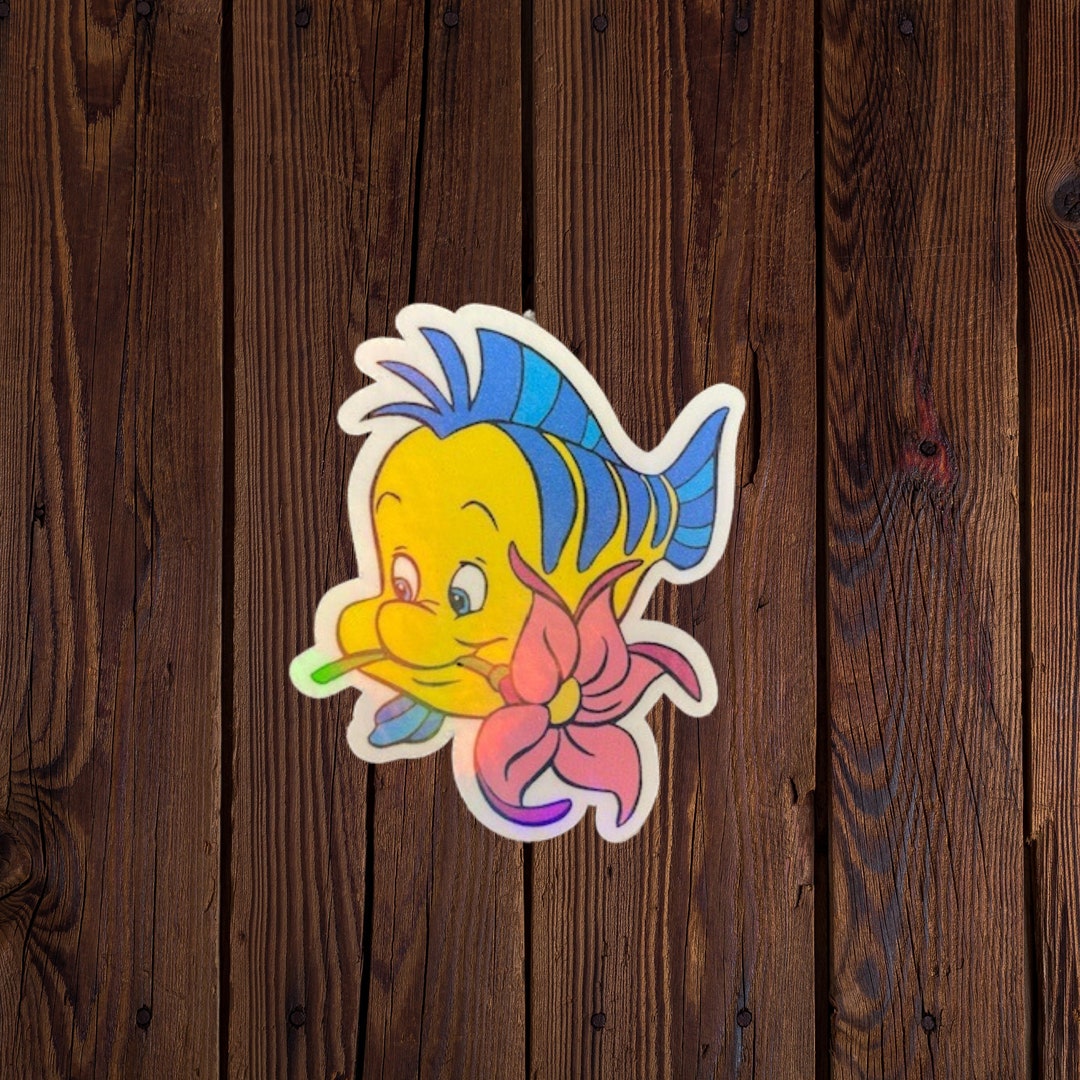 Flounder Sticker - Etsy