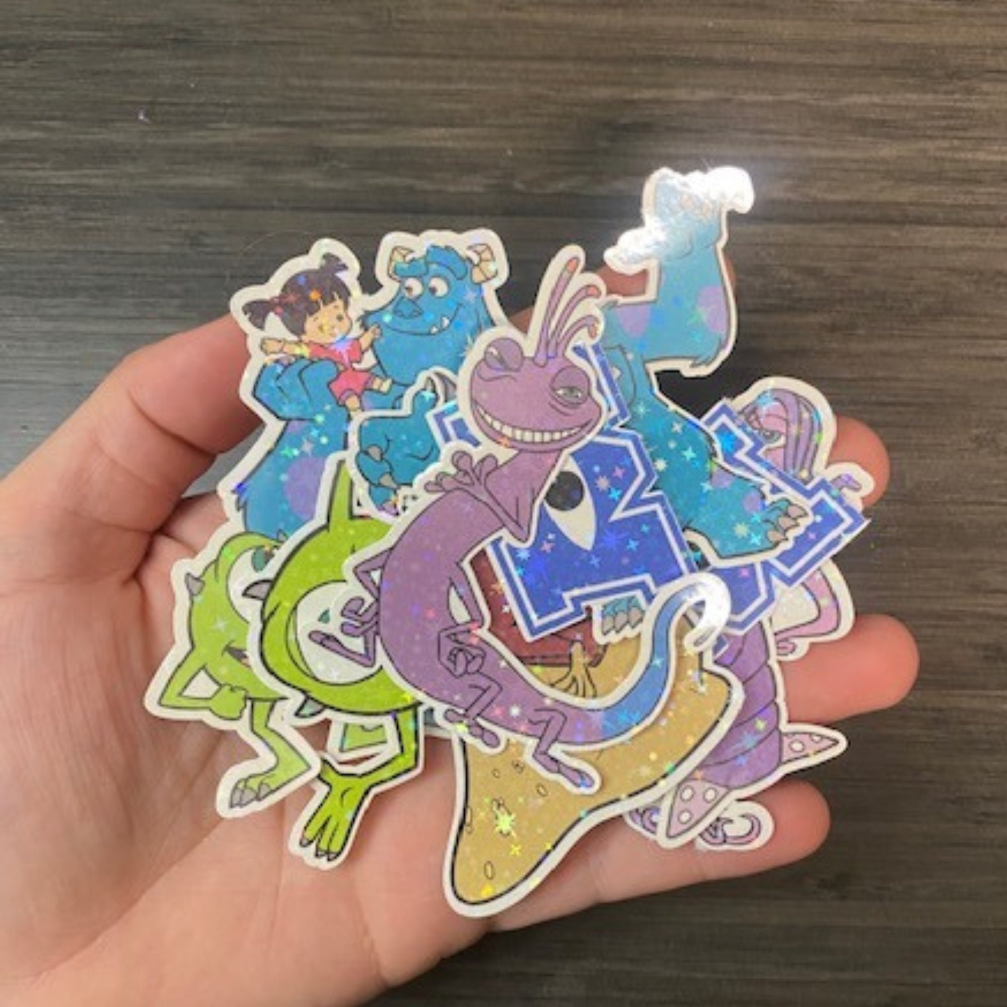 Monters Inc. Sticker Pack - Etsy