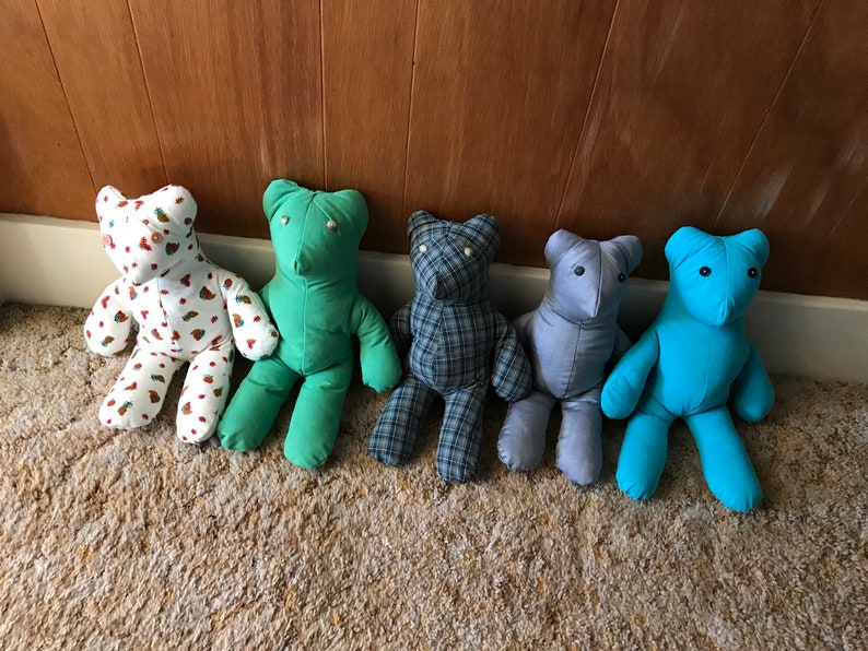 CUSTOM Memorial Teddy Bears - Etsy