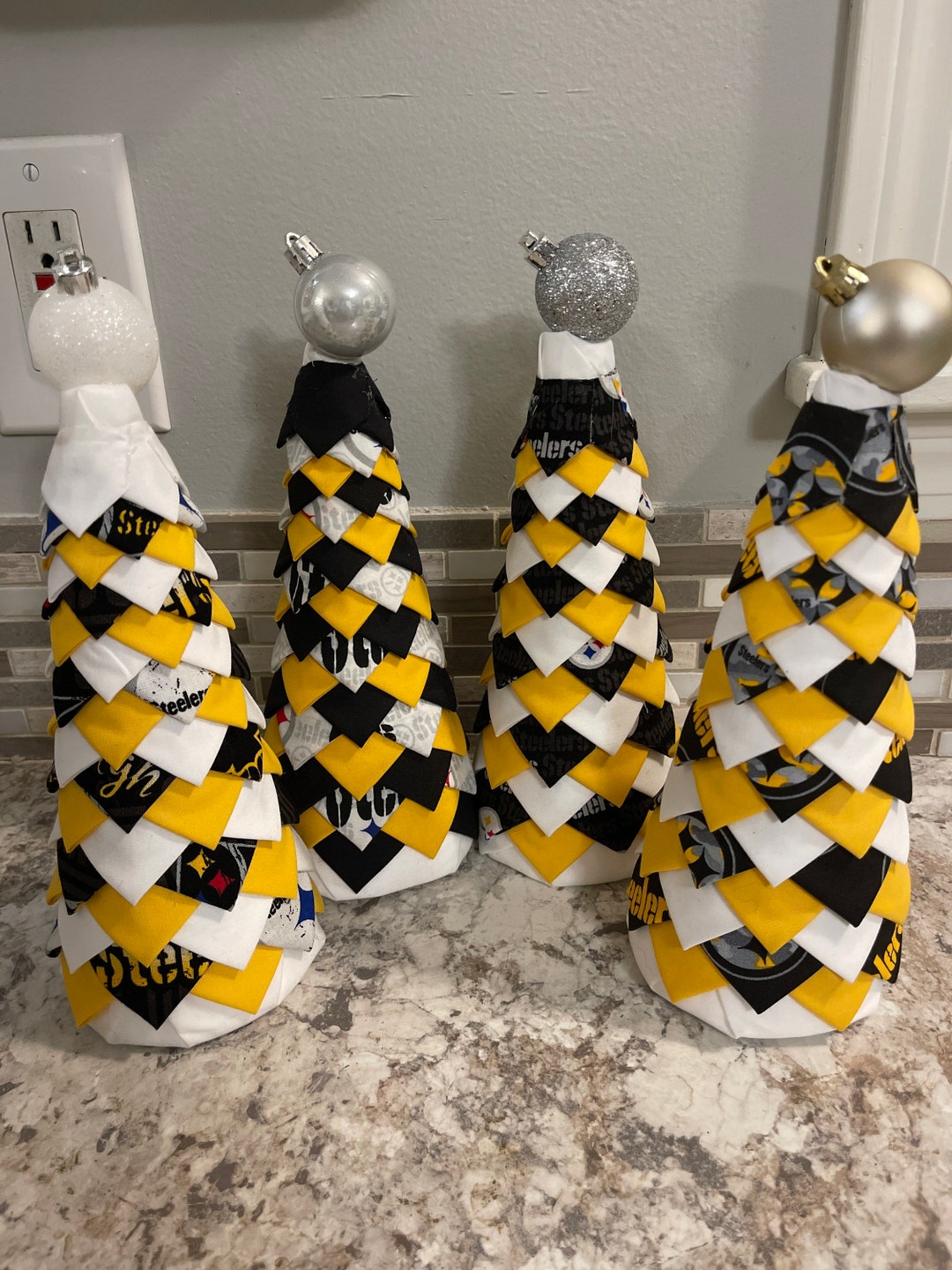 Pittsburgh Steelers Christmas Tree 9 In - Etsy