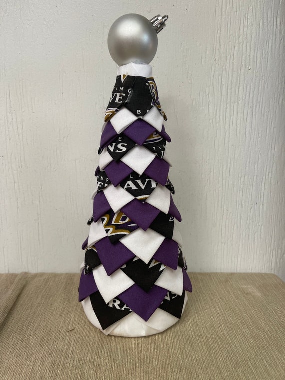 Baltimore Ravens Christmas Tree 9 Inch - Etsy