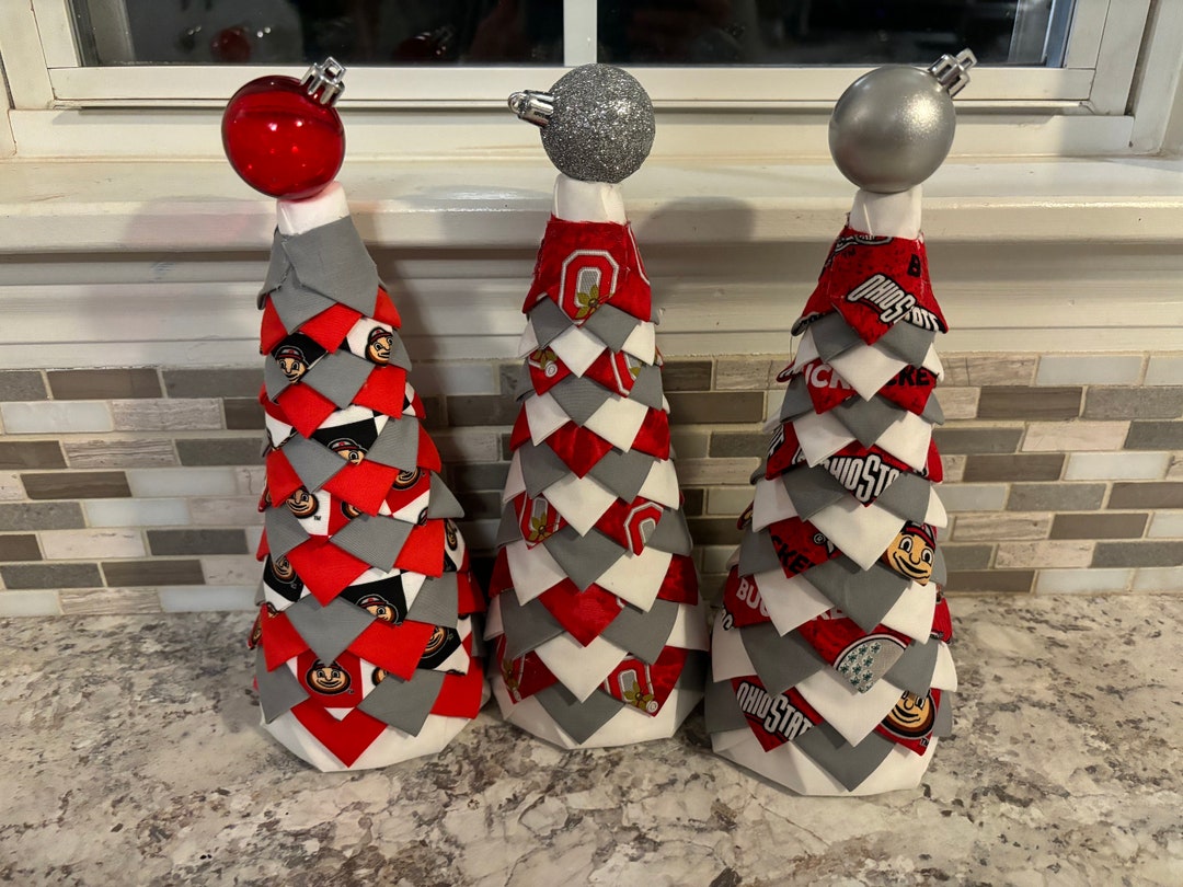 Ohio State Buckeyes Christmas Tree- 9 In - Etsy