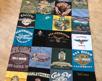 Harley Davidson Quilts - Etsy