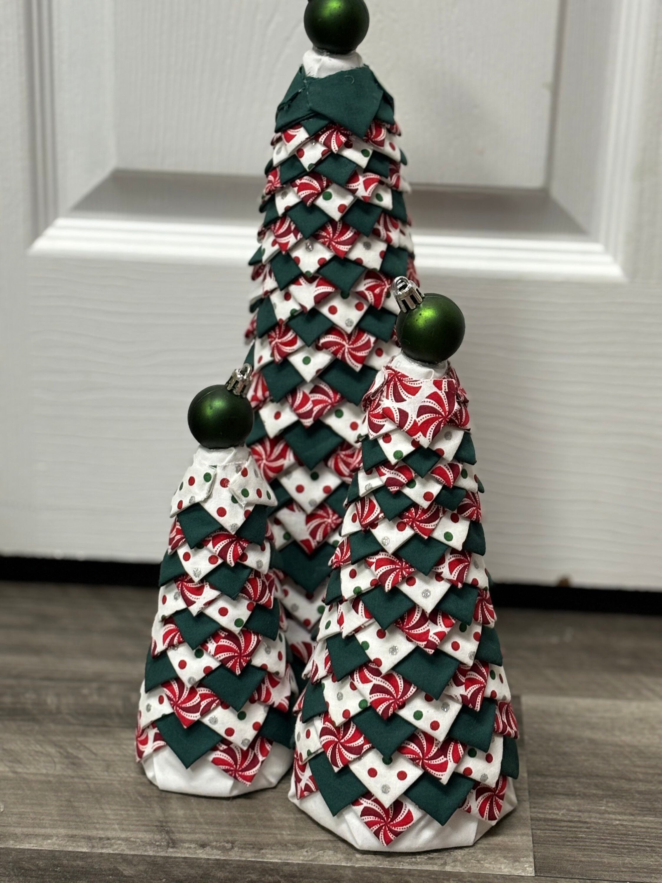 Christmas Tree Set- 14 In, 9 In, 6 In - Etsy