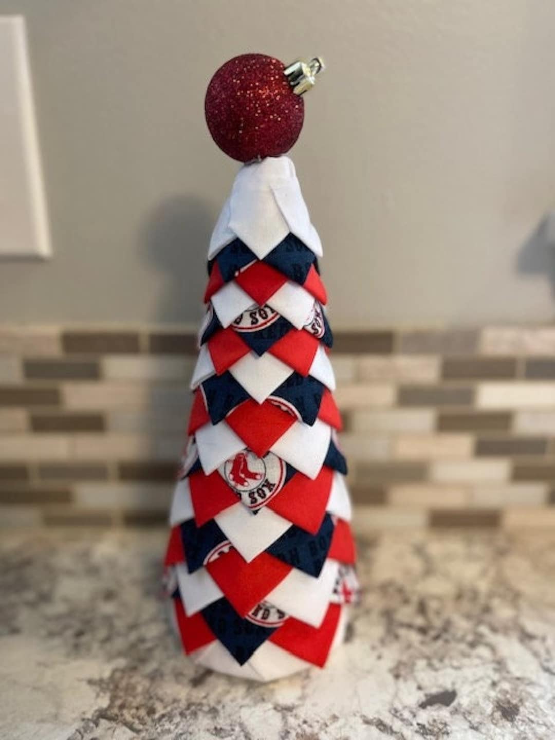 Boston Red Sox Christmas Tree- 9 Inch - Etsy