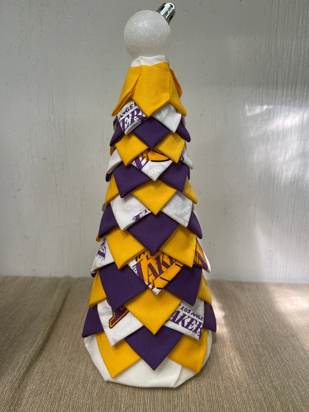 LA Lakers Christmas Tree- 9 Inch - Etsy