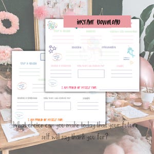 2025 Kid's Vision Board | Vision Board for Children | Goal Setting ...