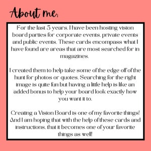 Vision Board Cards Positive Affirmation Cards Vision Board Kit Dream ...