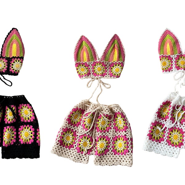 Granny Square Bikini - Etsy