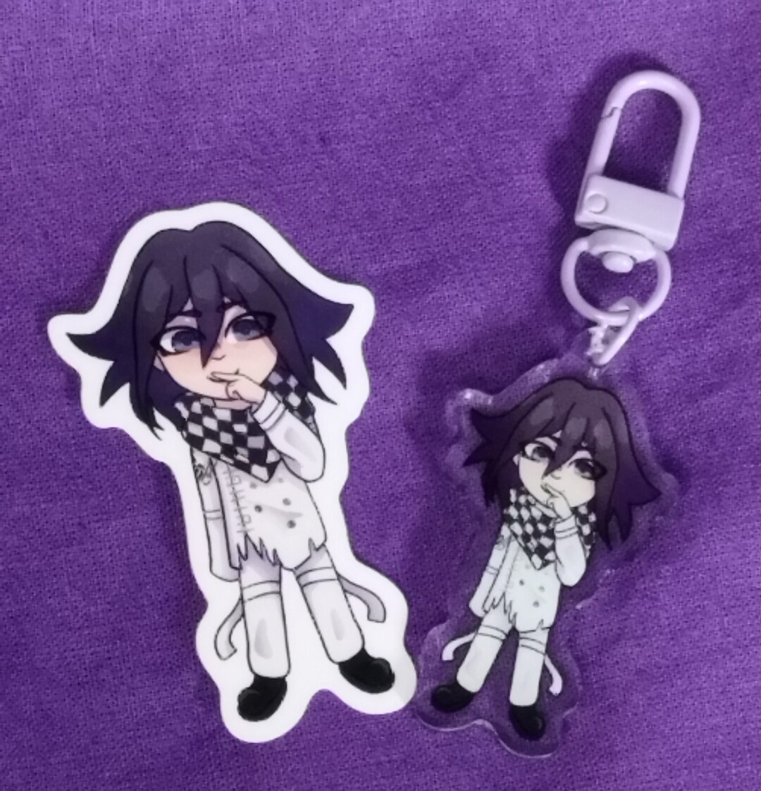 Danganronpa V3 Kokichi Ouma Sticker/keychain - Etsy