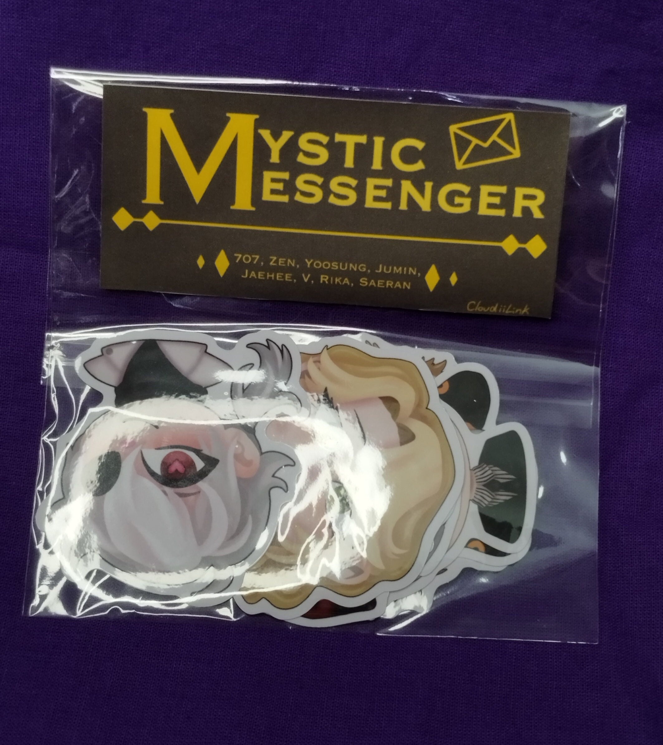 Mystic Messenger Chibi Stickers - Etsy
