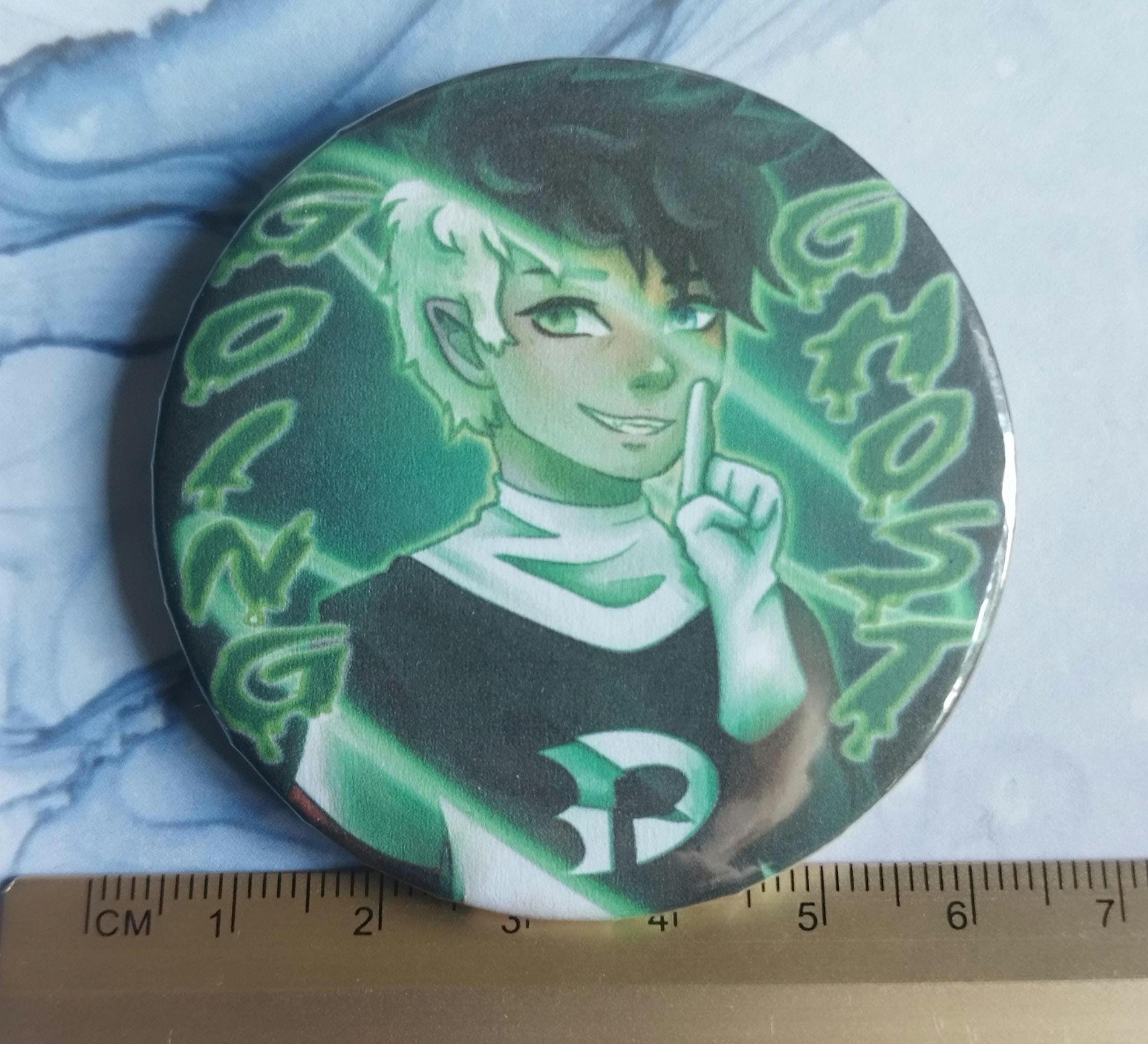 Danny Phantom 'going Ghost' Button Badge - Etsy
