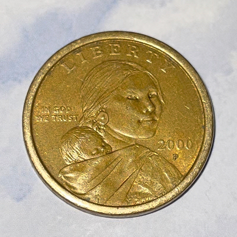 SUPER RARE SACAGAWEA 2000p U.S Dollar Coin | Etsy