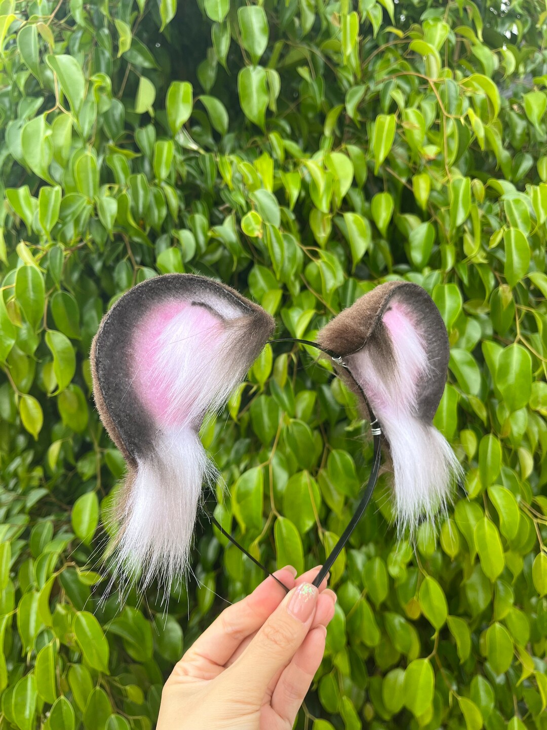 Natural Brown Bear Cub Ears Headband/cub Ears/bear Ears Costume ...