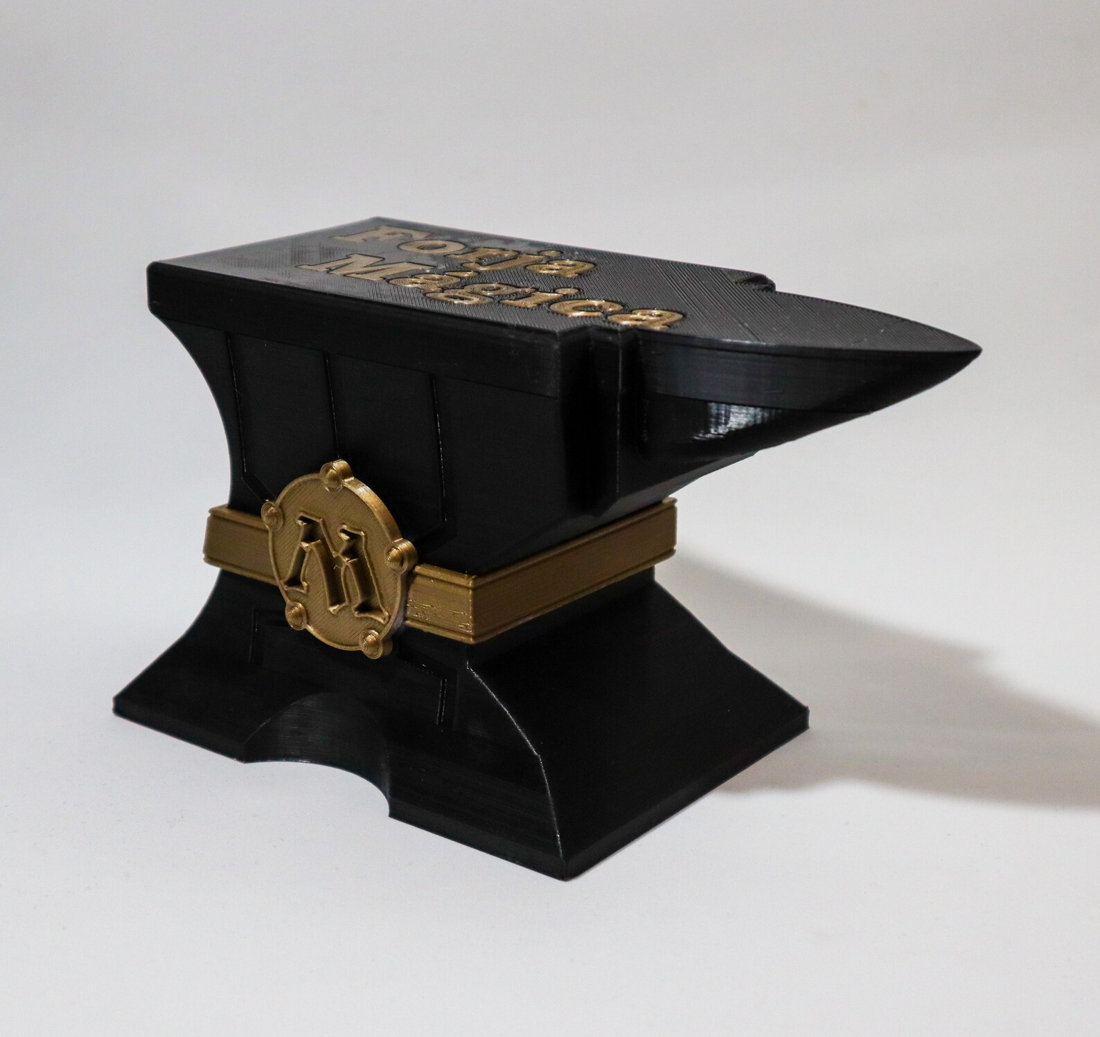 Custom Inlayed Anvil Deckbox | Etsy