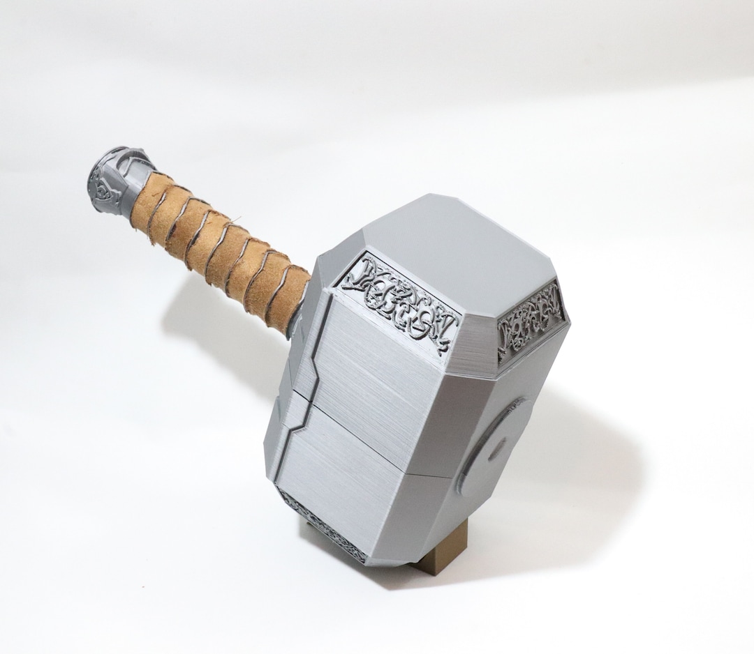 Mjolnir Hammer 3D Printed MTG Commander Deckbox With Runic Dice Set ...