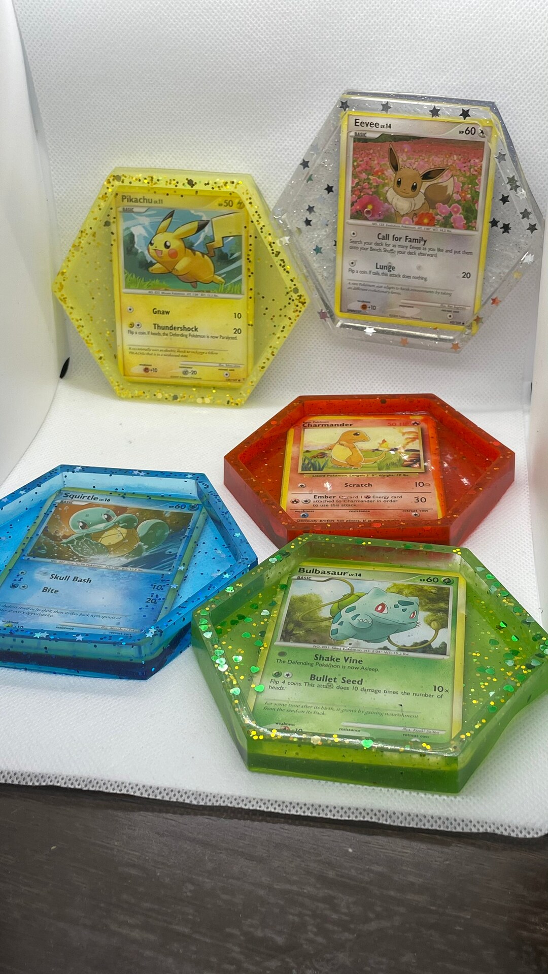 Pokemon TCG Inspired Coasters - Etsy