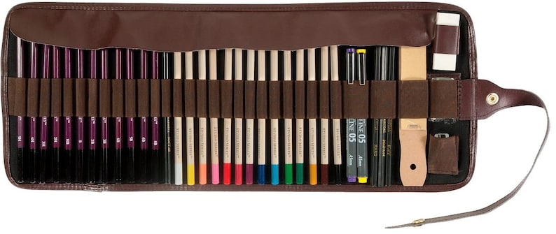 Roll-up Canvas Pencil Wrap - Etsy