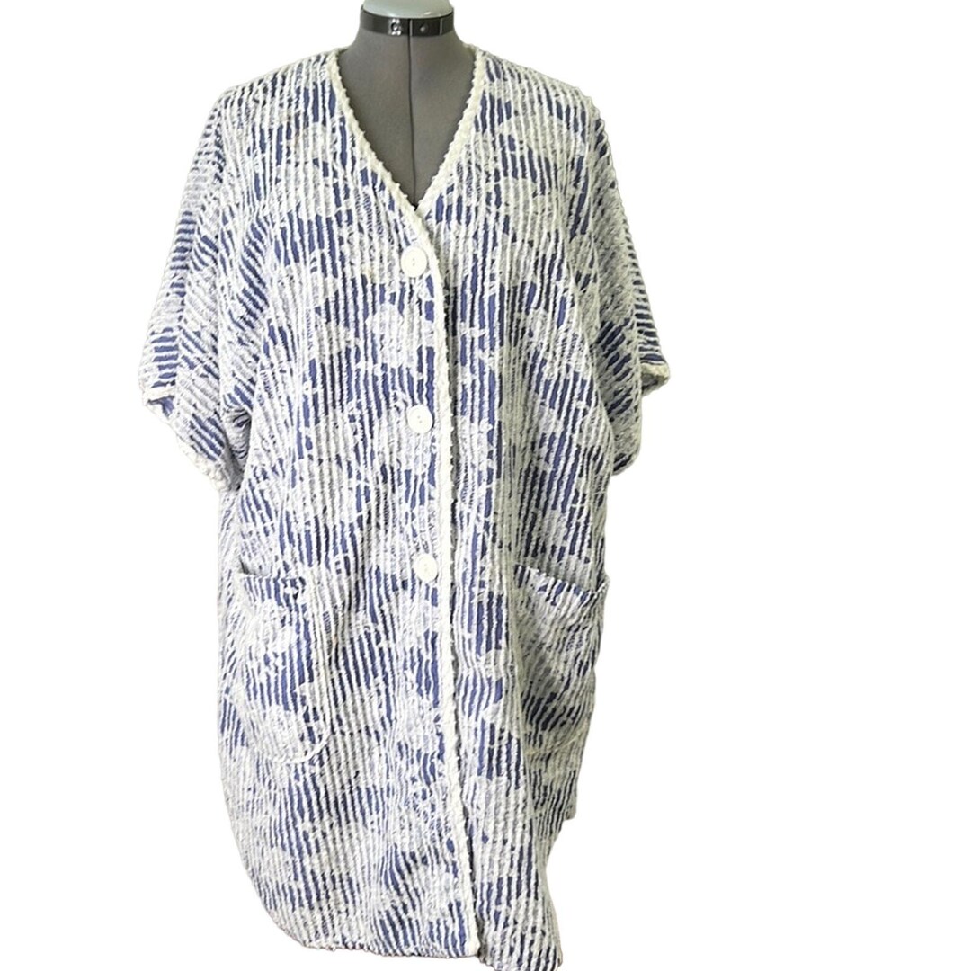 Women’s Vintage Stan Herman Chenille Robe Lightweight Size Large - Etsy