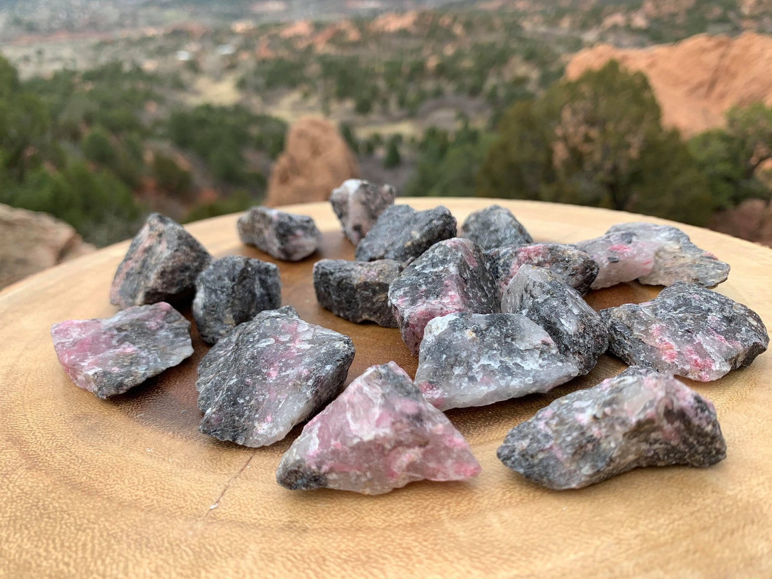 Raw Rhodonite MENTAL HEALTH STONE - Etsy Singapore
