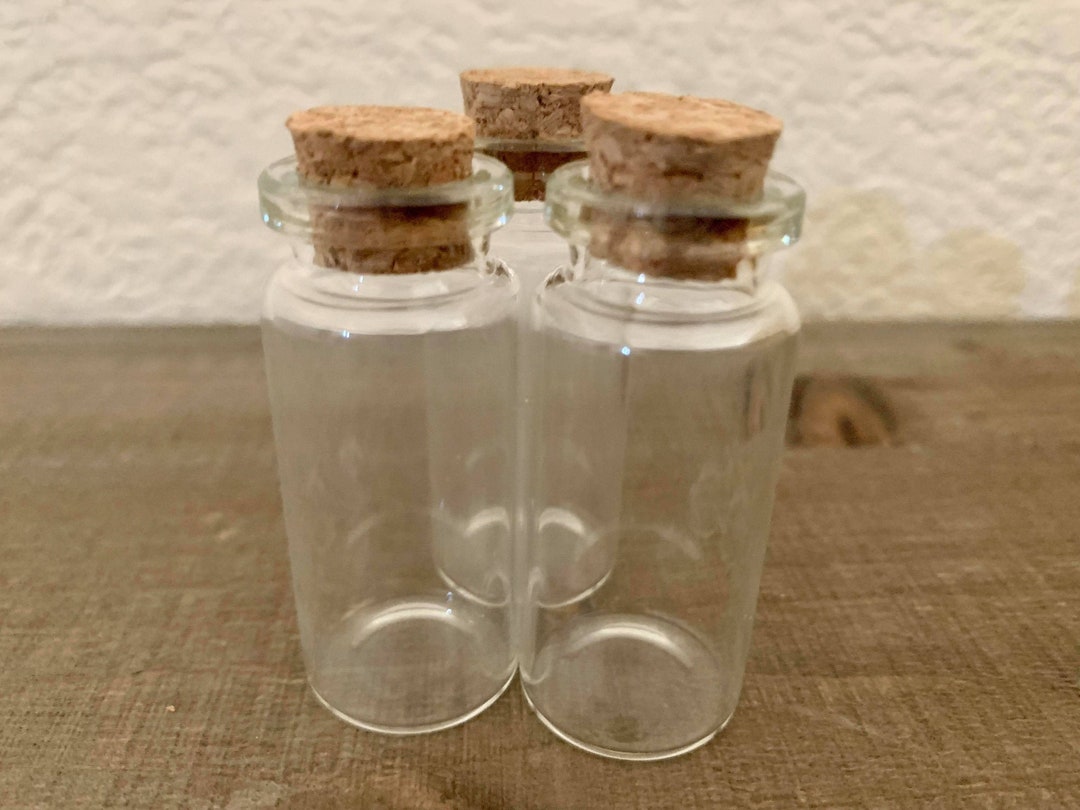 EMPTY SPELL BOTTLE | 10 Ml Glass Spell Jar | Mini Small Bottles With ...