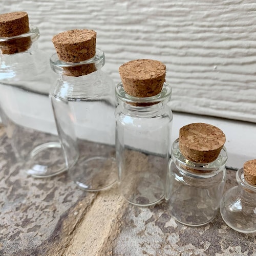 Tiny Glass Jars With Lid - Etsy