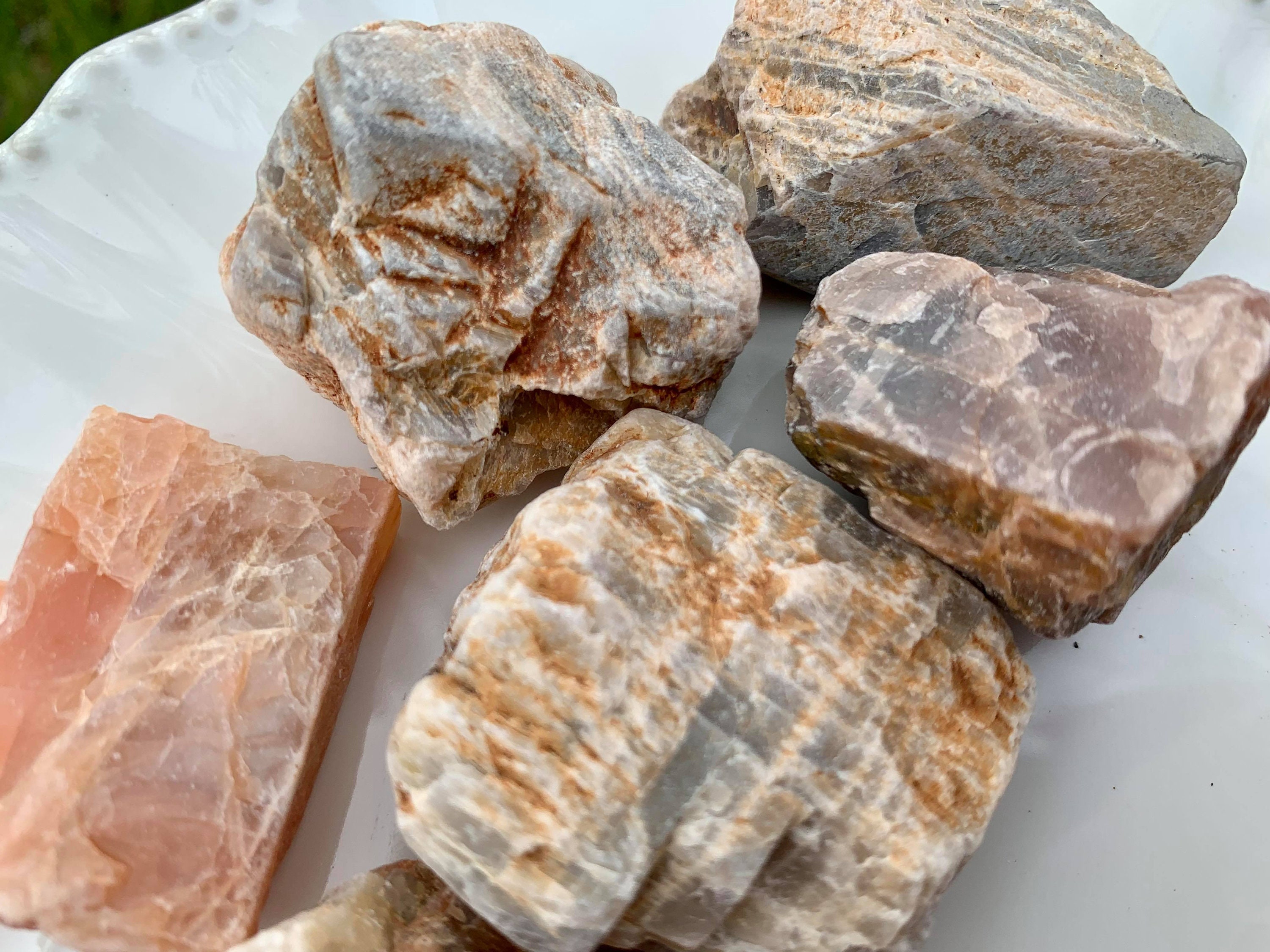 Raw Moonstone | COMPASSION & EMPATHY STONE - Etsy