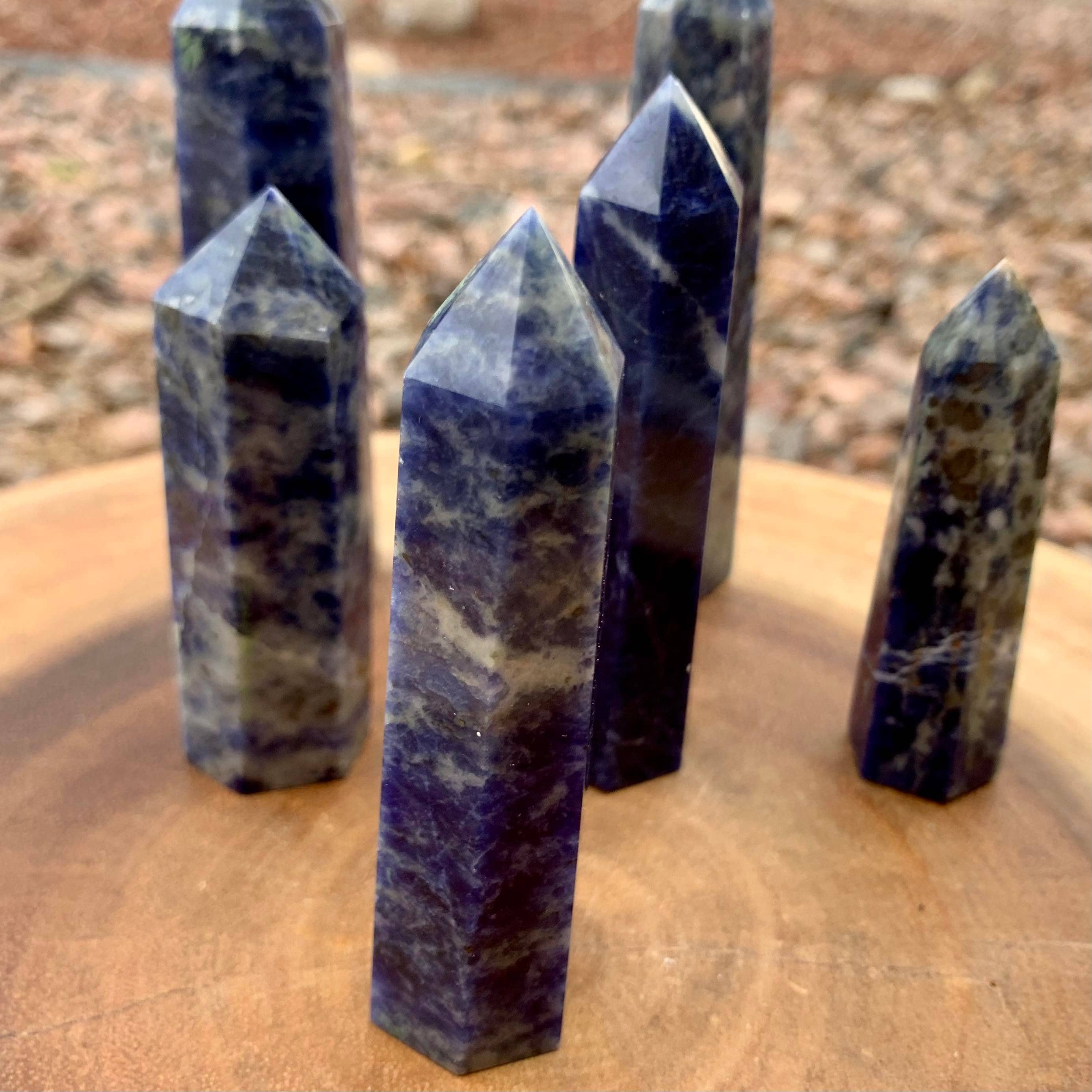 Sodalite Tower Point TRUTH STONE Sodalite Points & Towers - Etsy