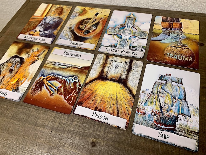 Past Life Oracle Deck PAST LIFE REGRESSION - Etsy