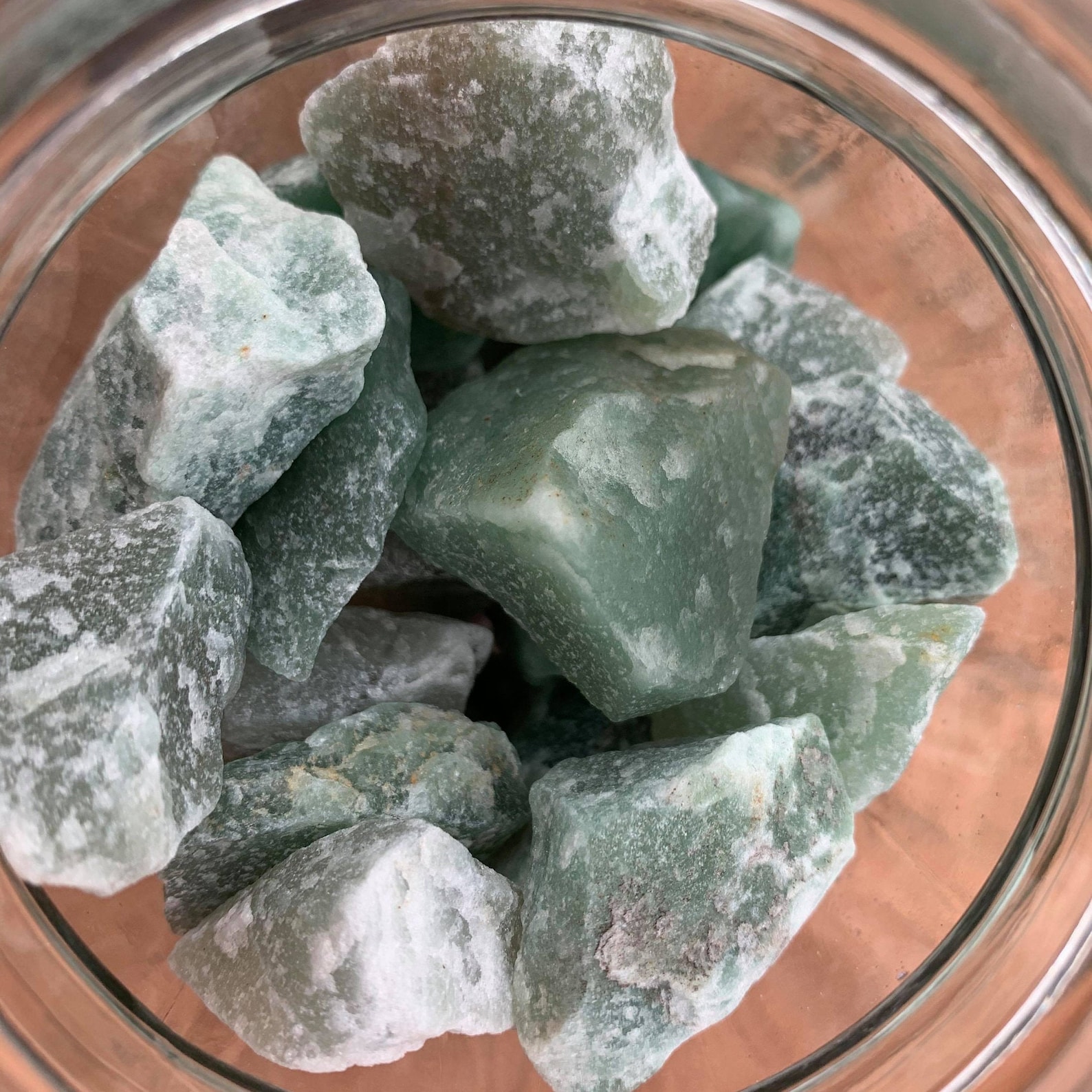 Raw Green Aventurine PROSPERITY & LUCK STONE - Etsy UK