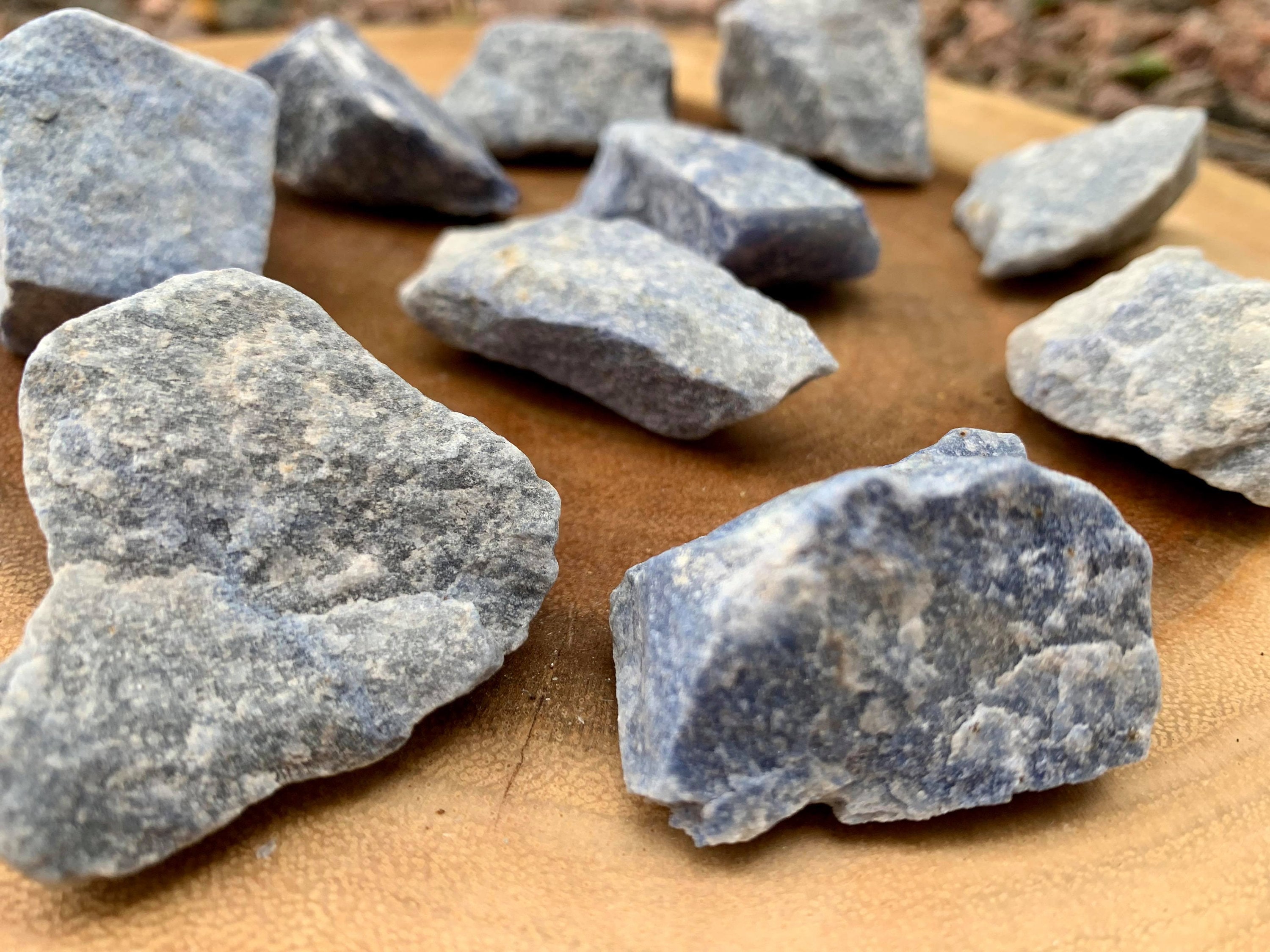Blue Quartz Raw | CALMING & CREATIVITY STONE - Etsy