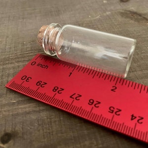 EMPTY SPELL BOTTLE | 10 Ml Glass Spell Jar | Mini Small Bottles With ...