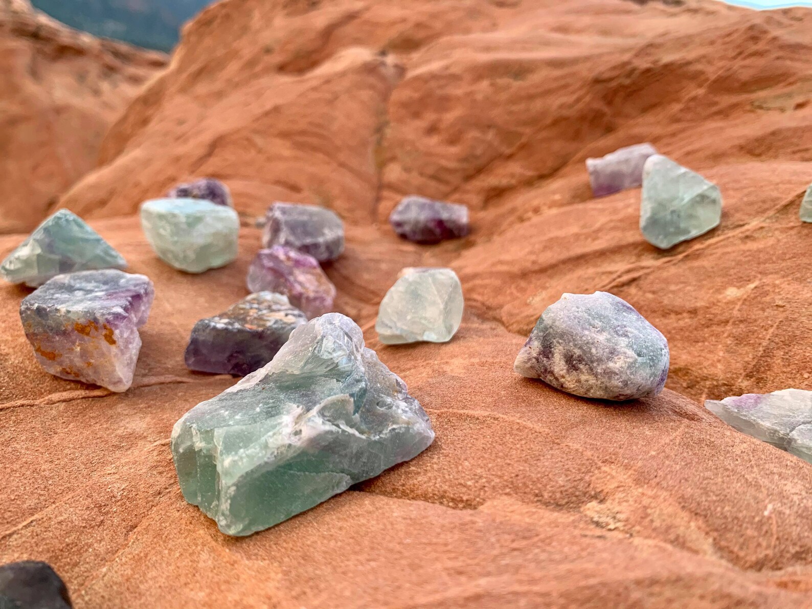 Raw Fluorite | CONCENTRATION STONE - Etsy