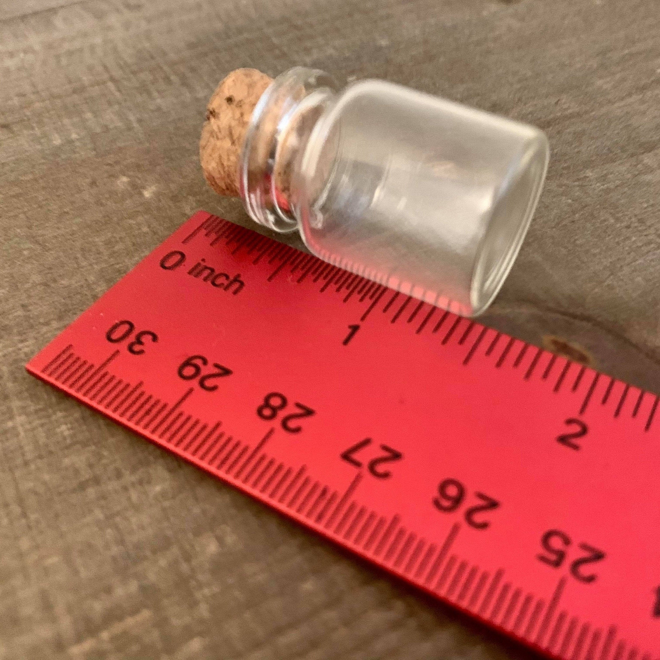 EMPTY SPELL BOTTLE | 5 Ml Glass Spell Jar | Mini Small Bottles With ...
