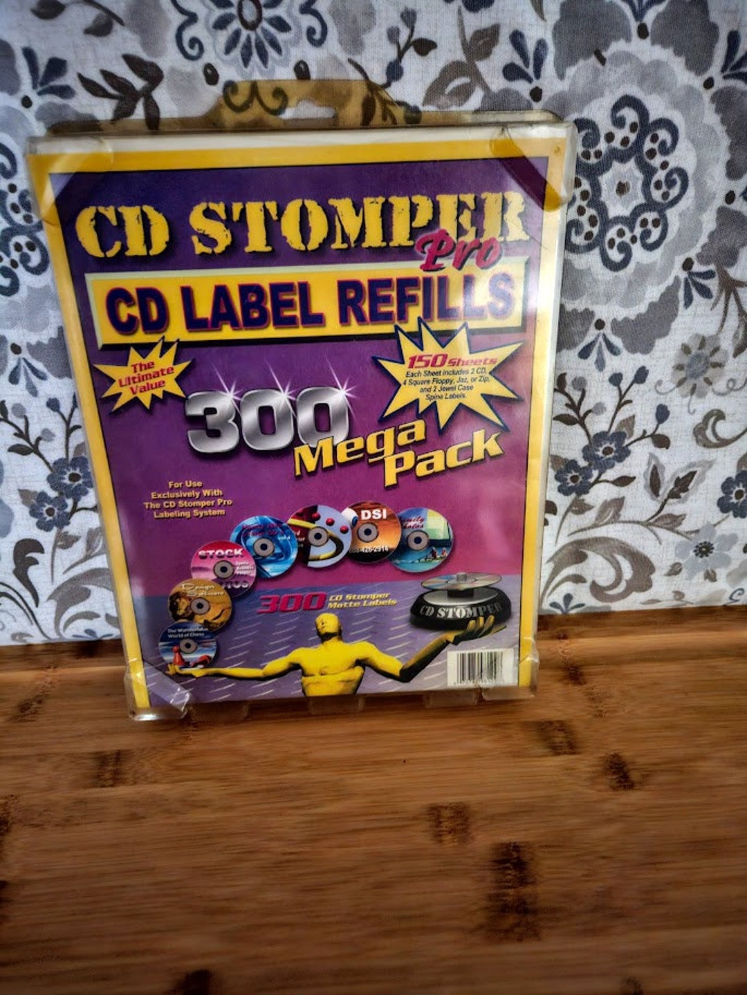 Vintage CD Stomper Pro Label Refills - 300 Mega Pack - Etsy