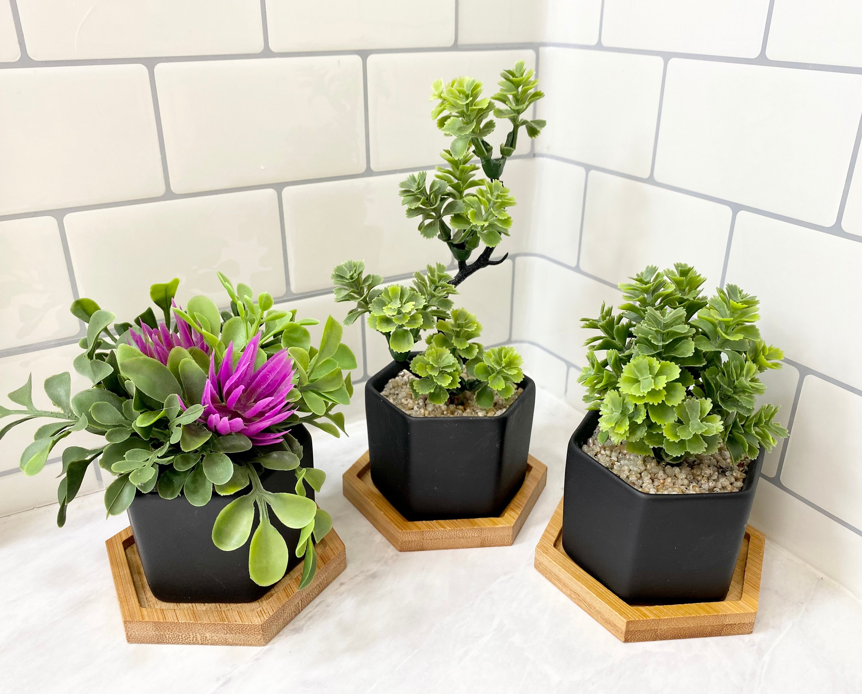 Fake plants for desk store