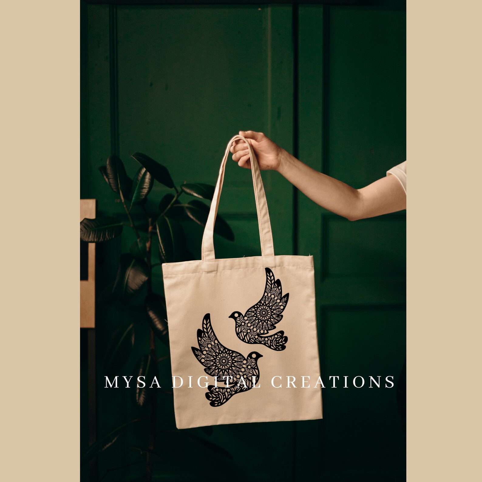 Dove SVG Mandala Cut File Intricate Bird SVG Files Zentangle Dove SVG ...