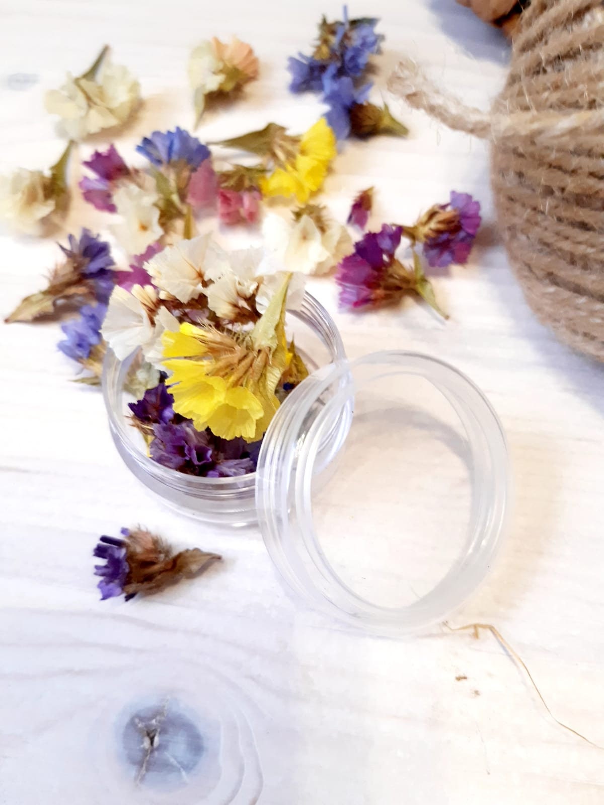 Dried Statice Flowers, Dried Flowers for Decorating Resin Crafts, Small ...