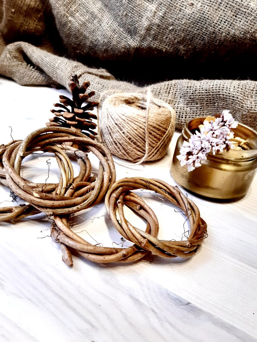 Mini Vine Wreath - Etsy